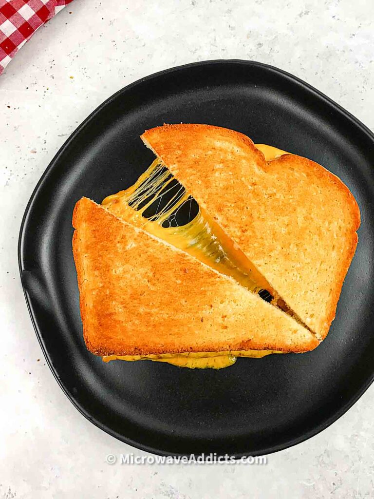 Microwave grilled cheese recipe » Microwave Addicts