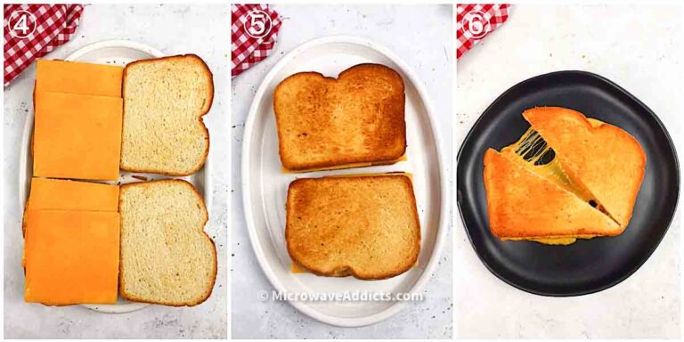 Microwave grilled cheese recipe » Microwave Addicts